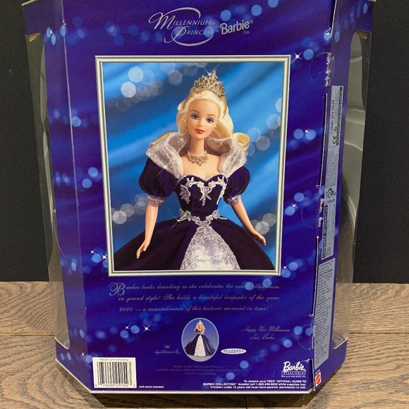 Barbie | Toys | 999 Barbie Millennium Princess Keepsake Barbie Mattel ...